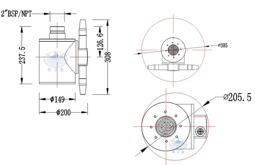 360 Degree Automated 3D Rotary tank Cleaner, Twin Nozzle tank Cleaning ...
