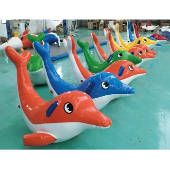 Playground Funny Water Games Seesaw Inflatable Floating Water Totter ...