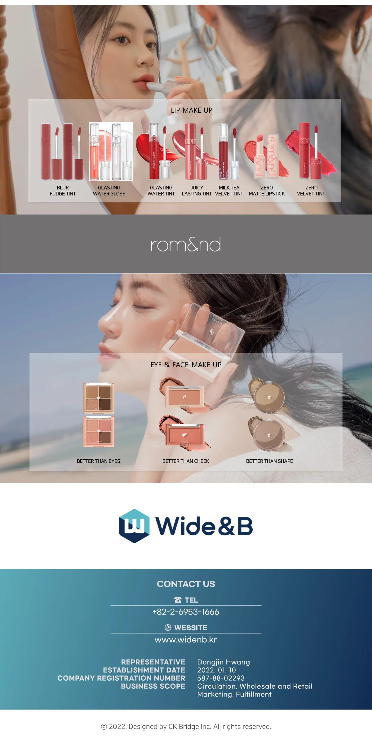 Wholesale New High Color Matte Korean Cosmetics Cosmetics 4 Color ...