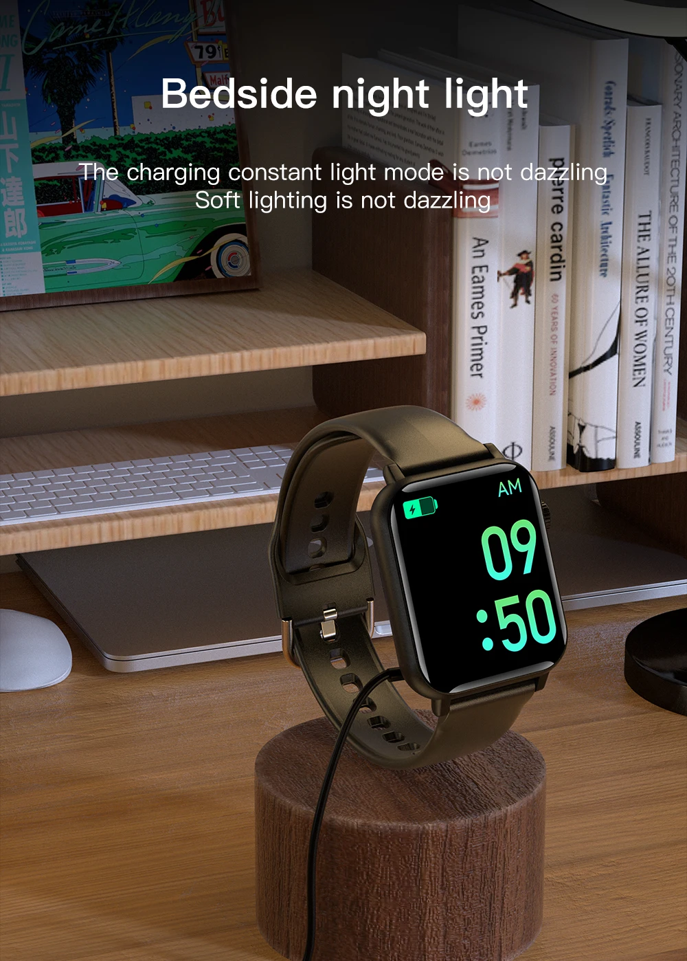 A60pro Smartwatch High Resolution Magnetic Charging Multi-health ...