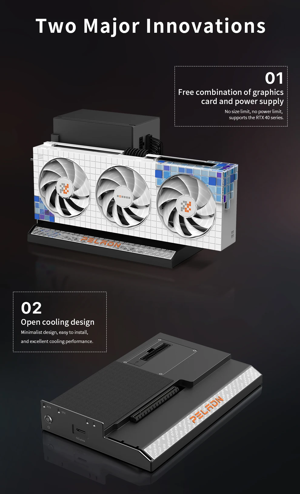 External Graphics Card Dock E GPU Dock Oculink Laptop Expansion Dock ...