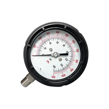 High Accuracy Process Manometer 160psi 1100kpa Phenolic Case Pressure ...