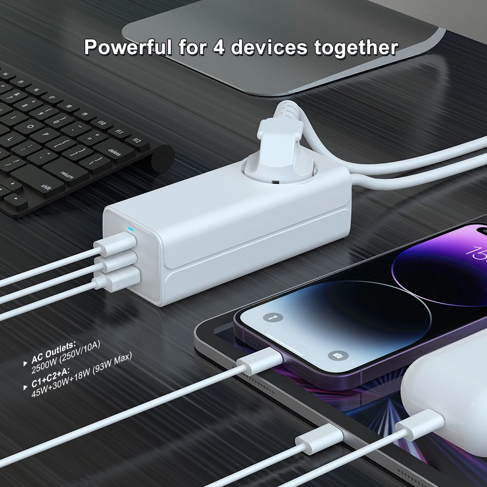 Universal Strip Outlets with KR Plug Type - King Electrical