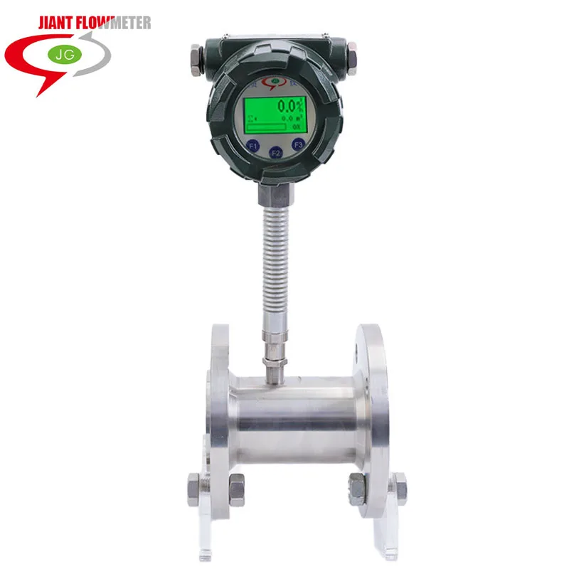 High Precision Liquid Turbine Flowmeter Cryogenic Intelligent Oil Flowmeter 0il Turbine ...