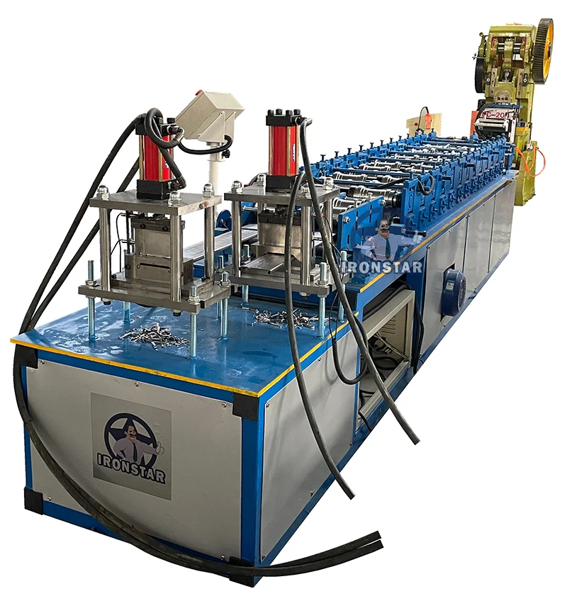 2 Slats Industrial Warehouse Elevator Guide Rail And Shutter Slat ...