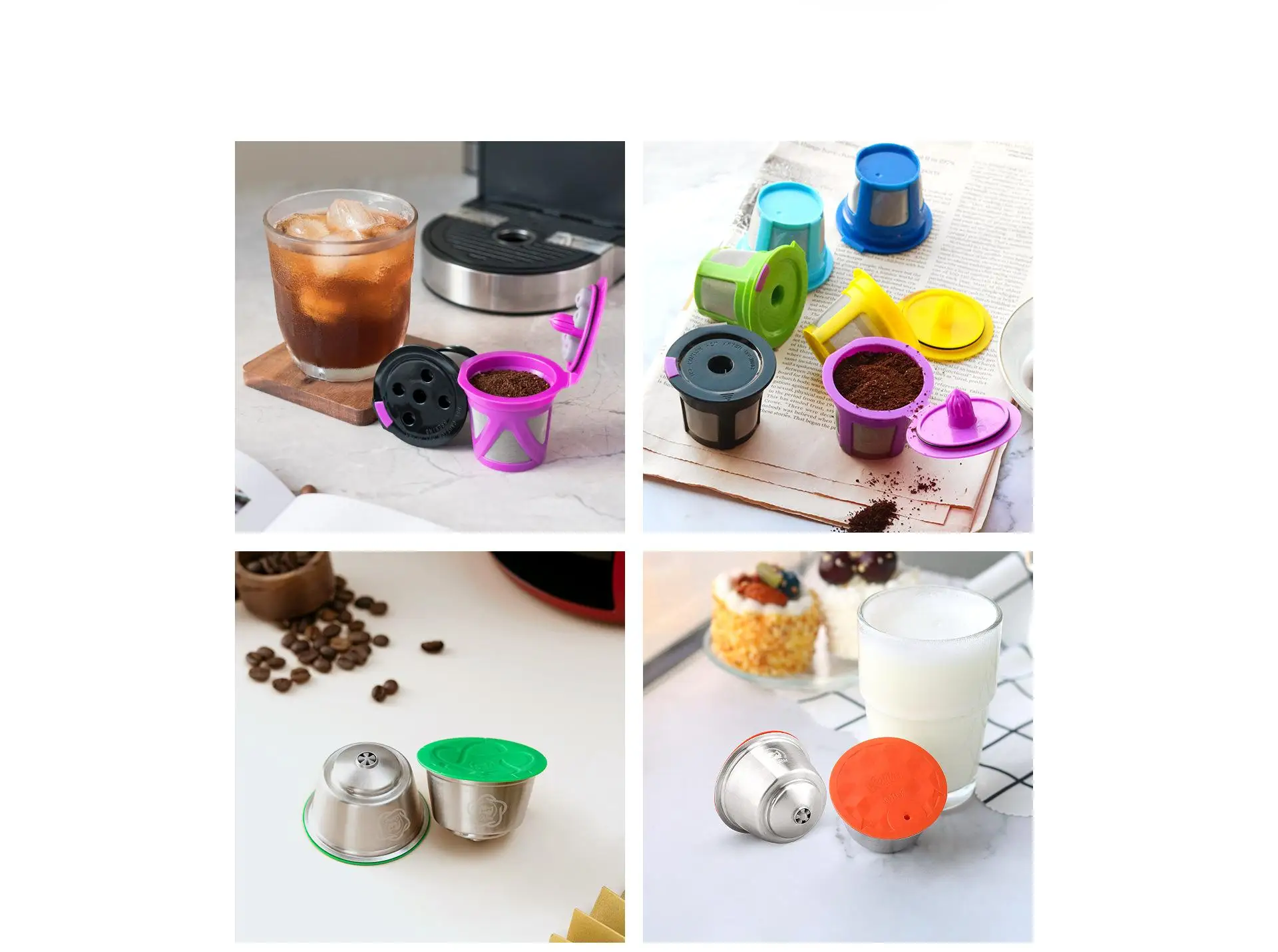 Mini Q American Coffee Maker For Home Office Cafeteria Fashion Style ...