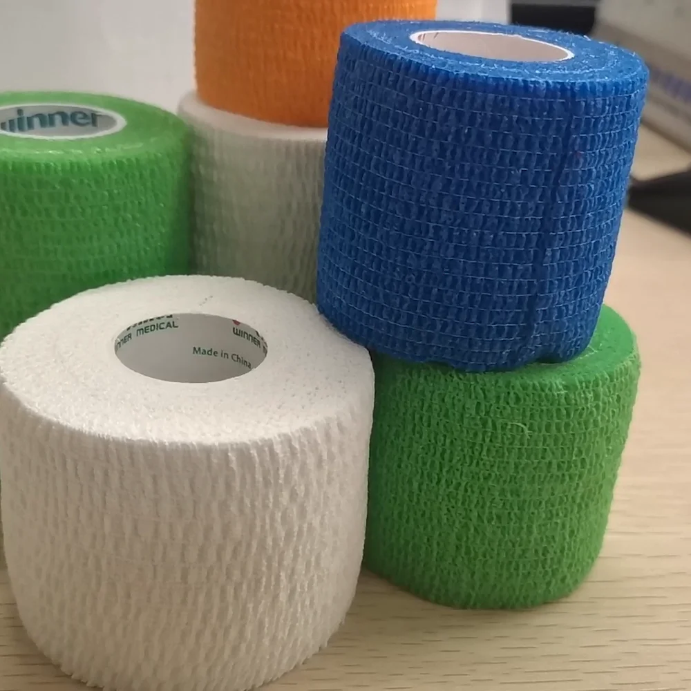 Medical Sport Soft Foam Adhesive Bandage Non Woven Silicone Medical ...