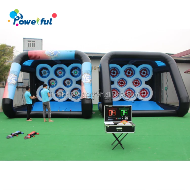 Inflatable IPS Shooting Arena Interactive Play System Shooting Gallery ...