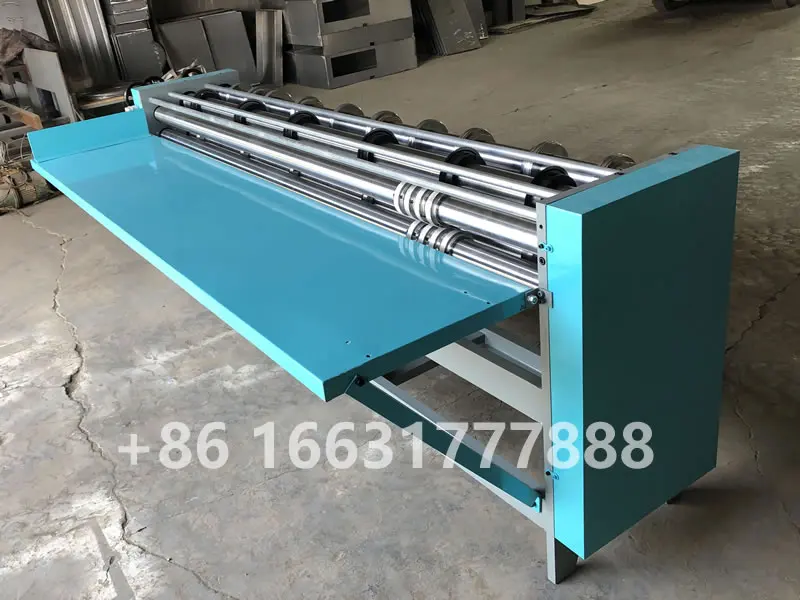 Manual Feeding Slitter Scorer Machine / Manual Feeding Slitting Scorer ...