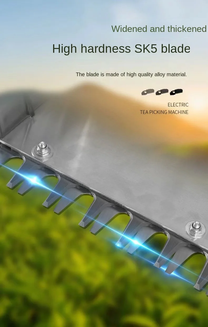 Professional Tea Picking Machine Tea Leaf Picker Customized Lithium ...