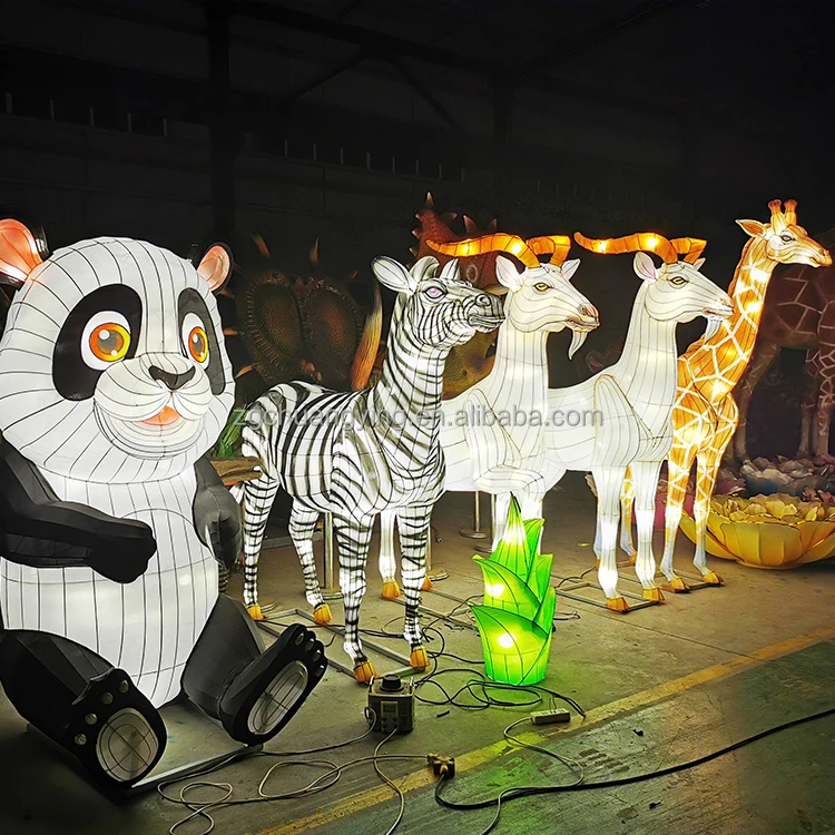 Giant Zodiac Animal Lanterns for Chinese New Year Decor