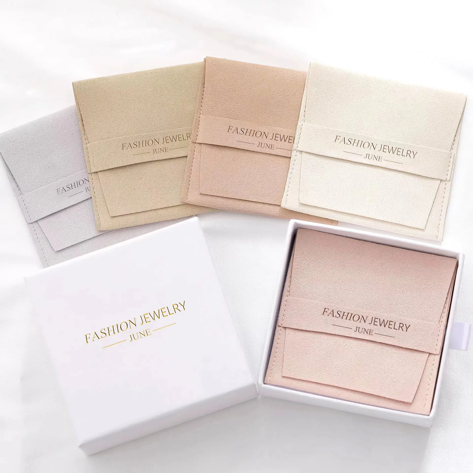 Custom Logo Small Pink Paper Cardboard Ring Drawer Packaging Jewelry ...