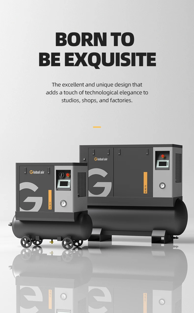 Portable Industrial Compressor - 7.5kw Screw Air Compressor