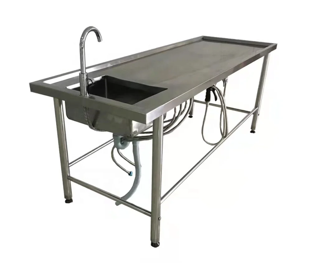 Stainless Steel Autopsy Equipment - Postmortem Tables