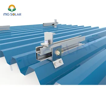 Universal Mounting Module Clamps For Metal Roof Rail-less Solar Roof ...