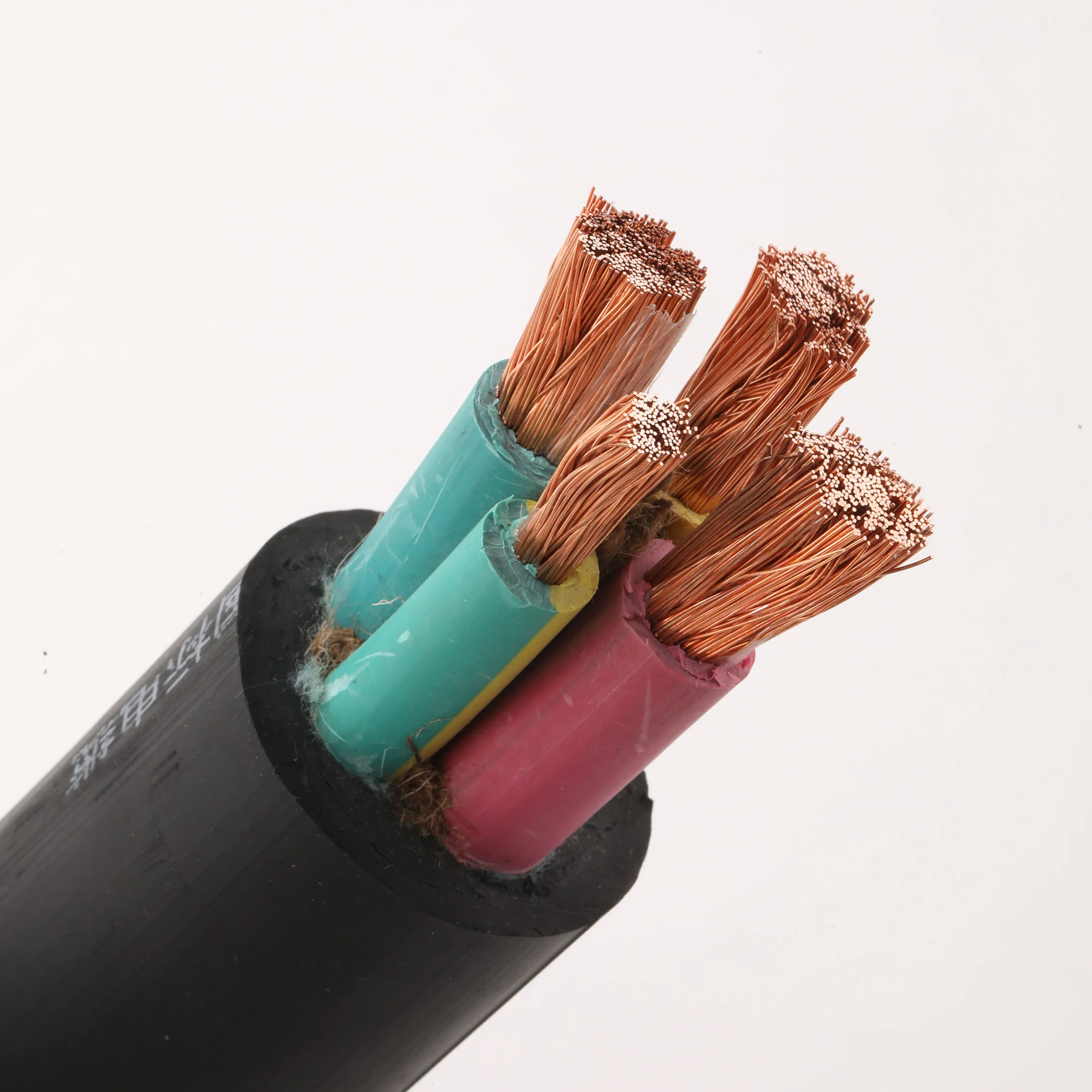 3/4/5 Cores H05rr-f Rubber Cable For Industrial Plug Flexible Rubber ...
