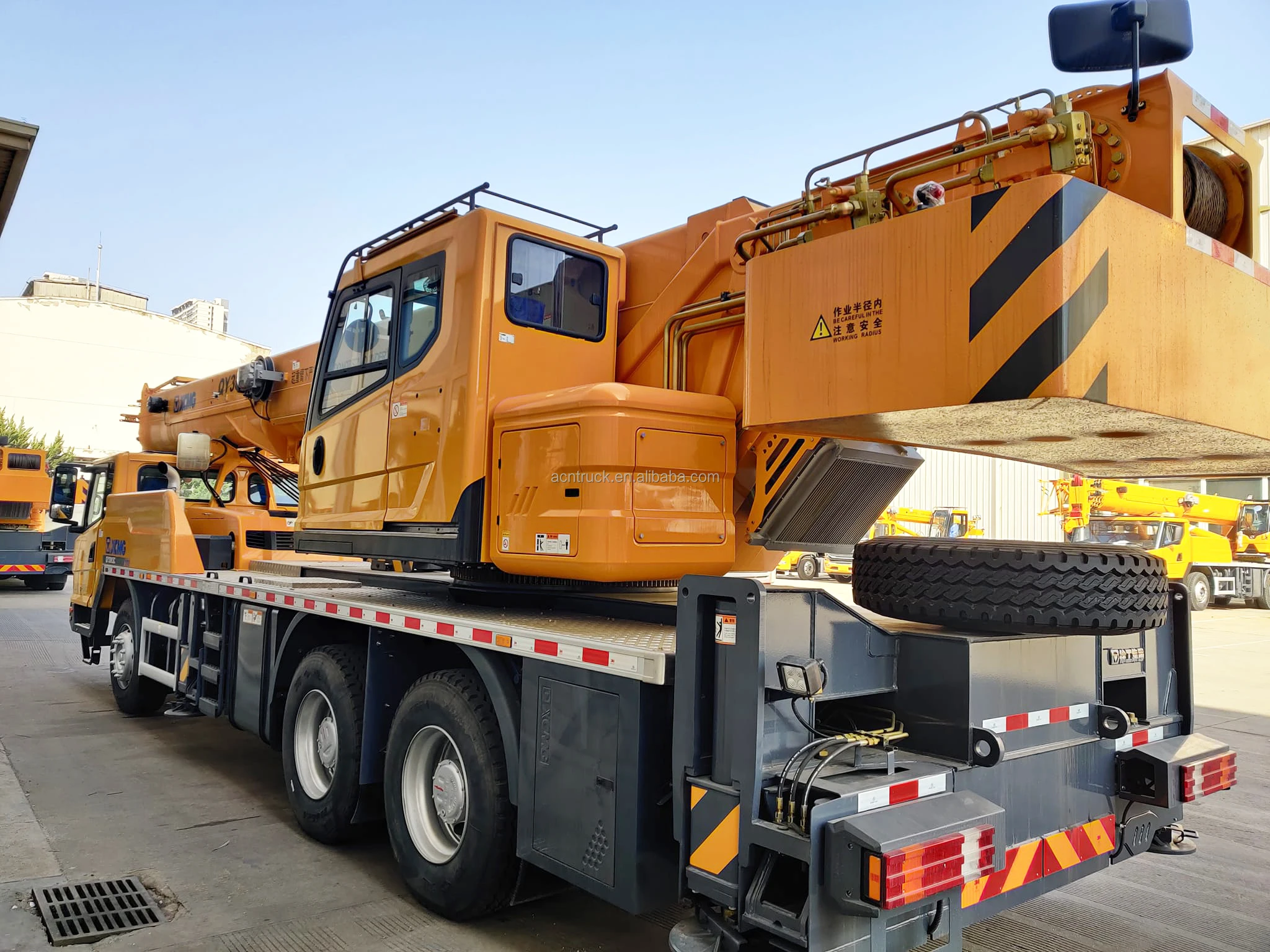 50.2M 30ton Mobile Crane QY30K5C with Outrigger & Counterweight