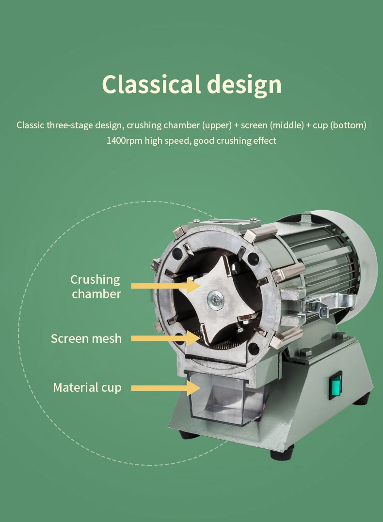 Laboratory Plant Grinder Micro-soil Plant Agricultural Grinder Machine ...