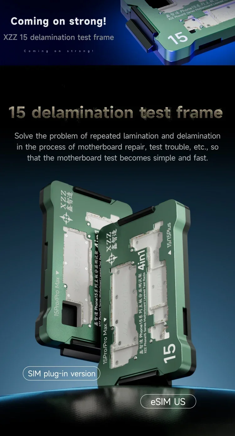 XZZ Motherboard Function Testing Logic Board Fixture for iPhone 15 Plus ...