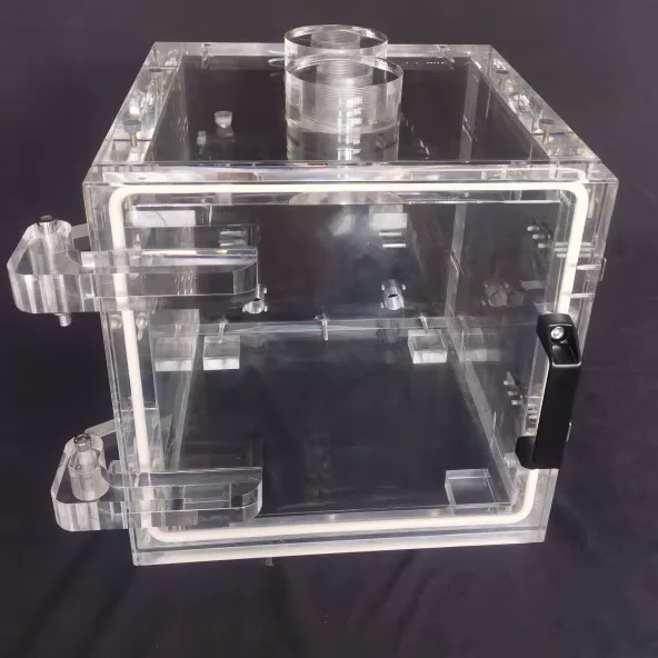 Customized Lab Clear Acrylic Pressure Testing Chamber Acrylic Vacuum ...