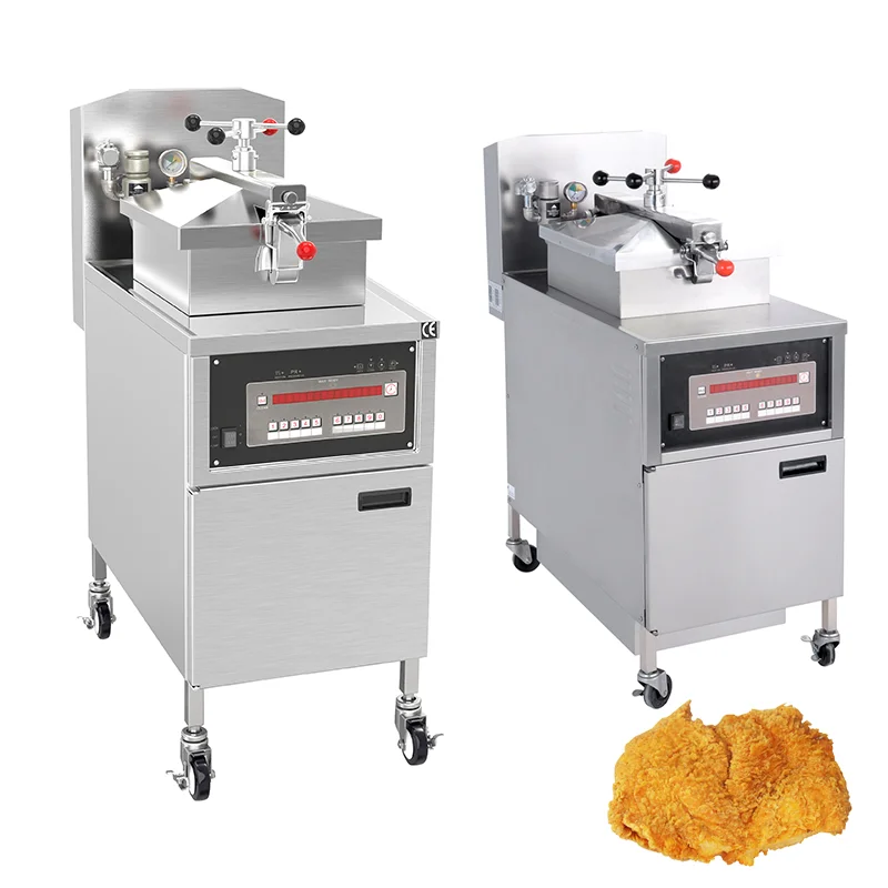 Commercial henny chicken gas pressure deep fryer 20l type with ...
