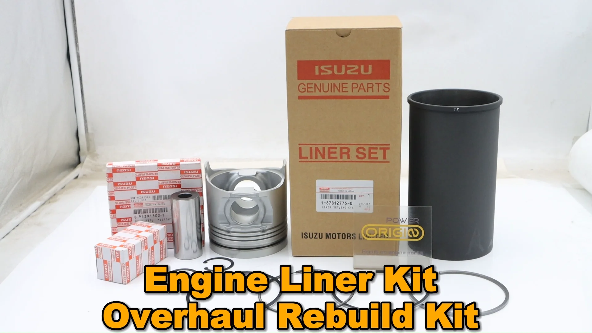 6hk1 Liner Kit 6hk1 Engine Rebuild Kit 1-87813540-0 6hh1 Piston Ring ...