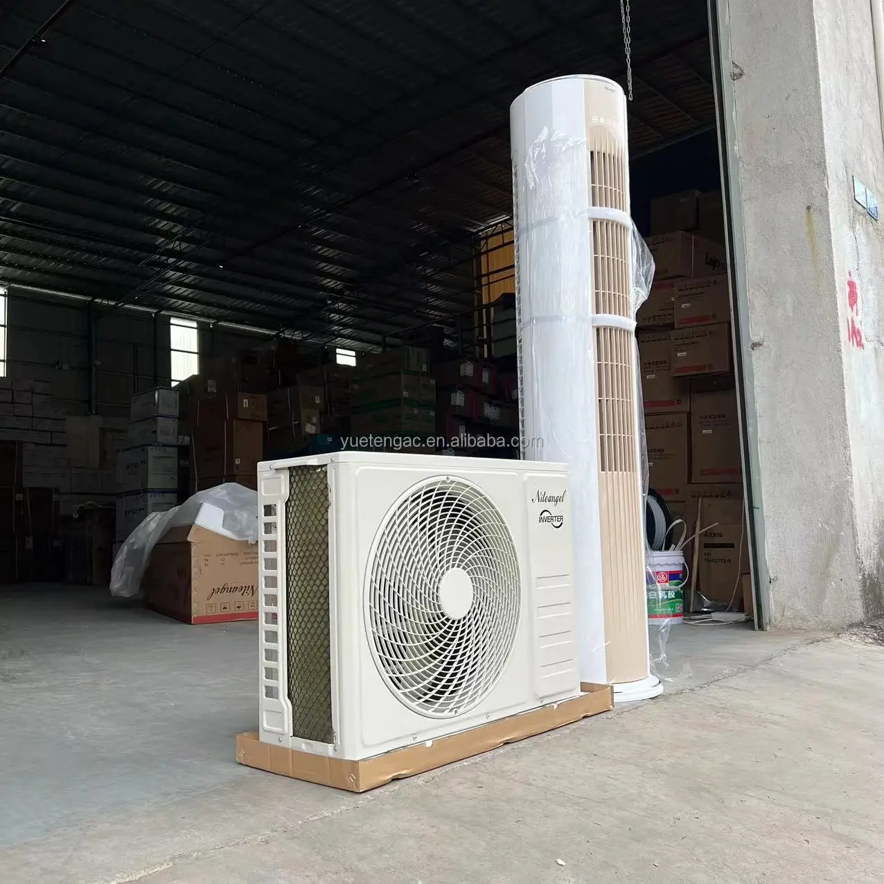 Niteangel 24000btu Inverter Heat Pump - Low Noise AC Tower