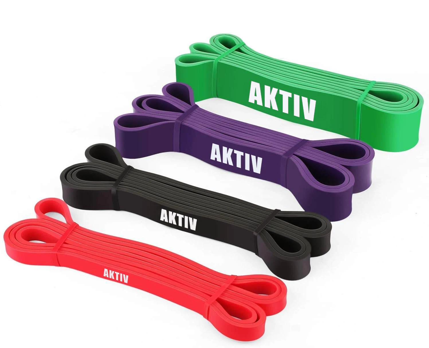 AKTIV Resistance Training Speed Band Fitness Latex Power Exercise Loop ...