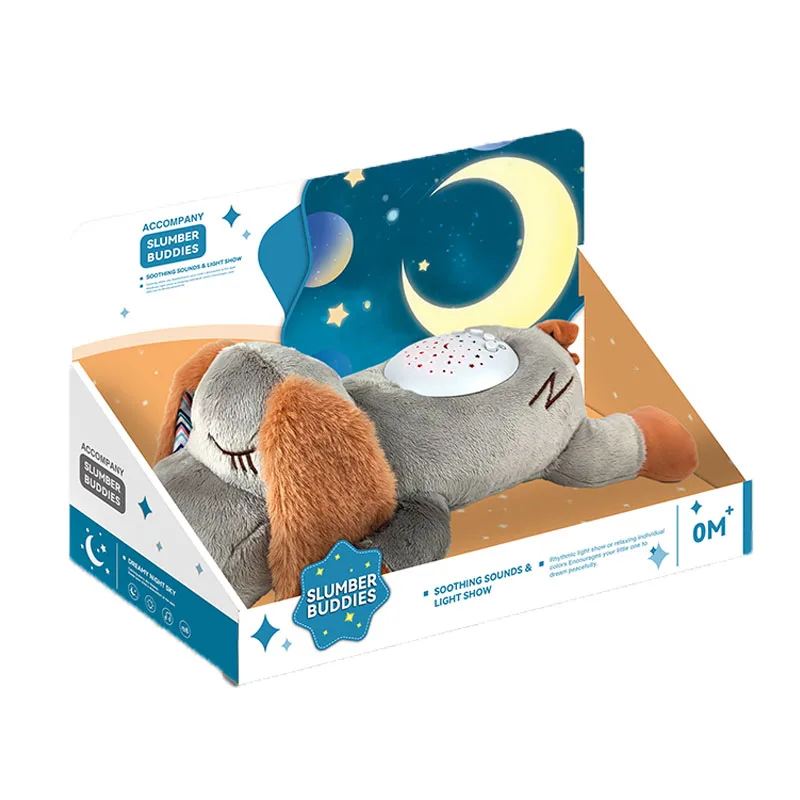 Samtoy Washable Cute Pet Appeases Puppy Animal Sleep Projection Dog ...