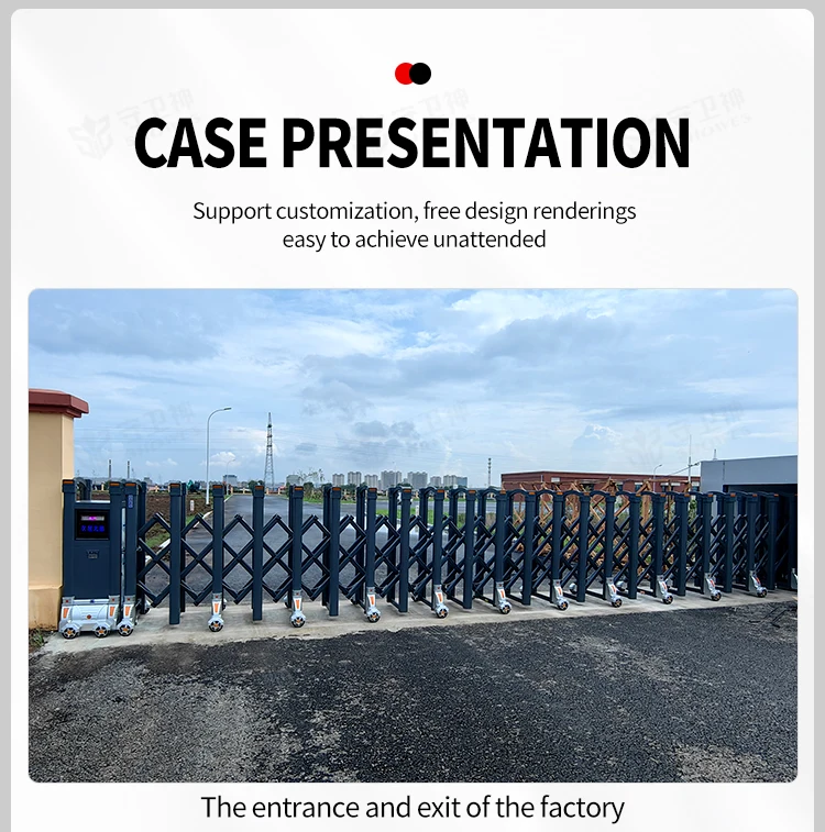 Factory Direct Aluminum Automatic Sliding Door Outdoor Electric Folding ...