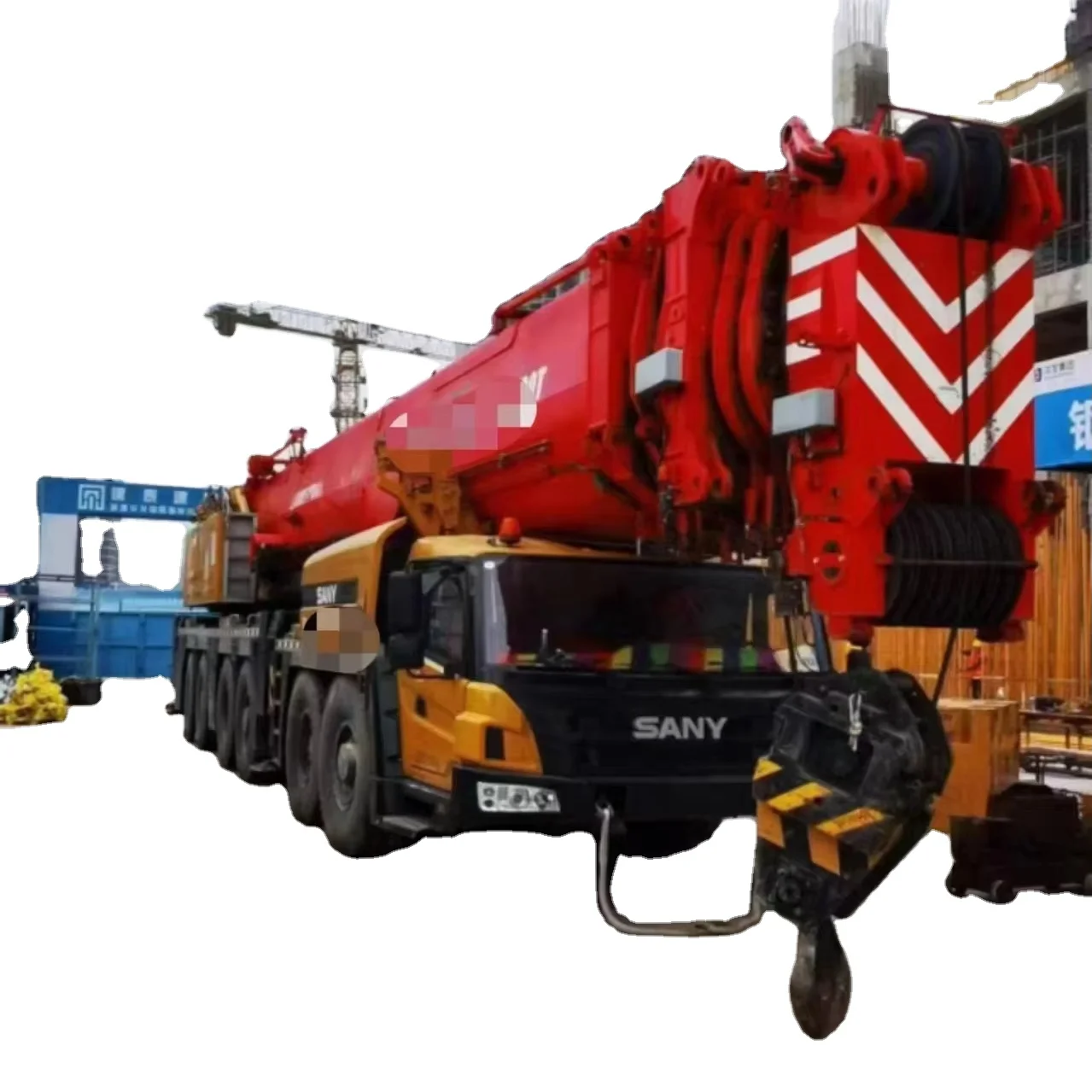 Mobile crane used SANY SAC4500 SAC5000C8-8 SAC4000 500T 400T 450T truck ...