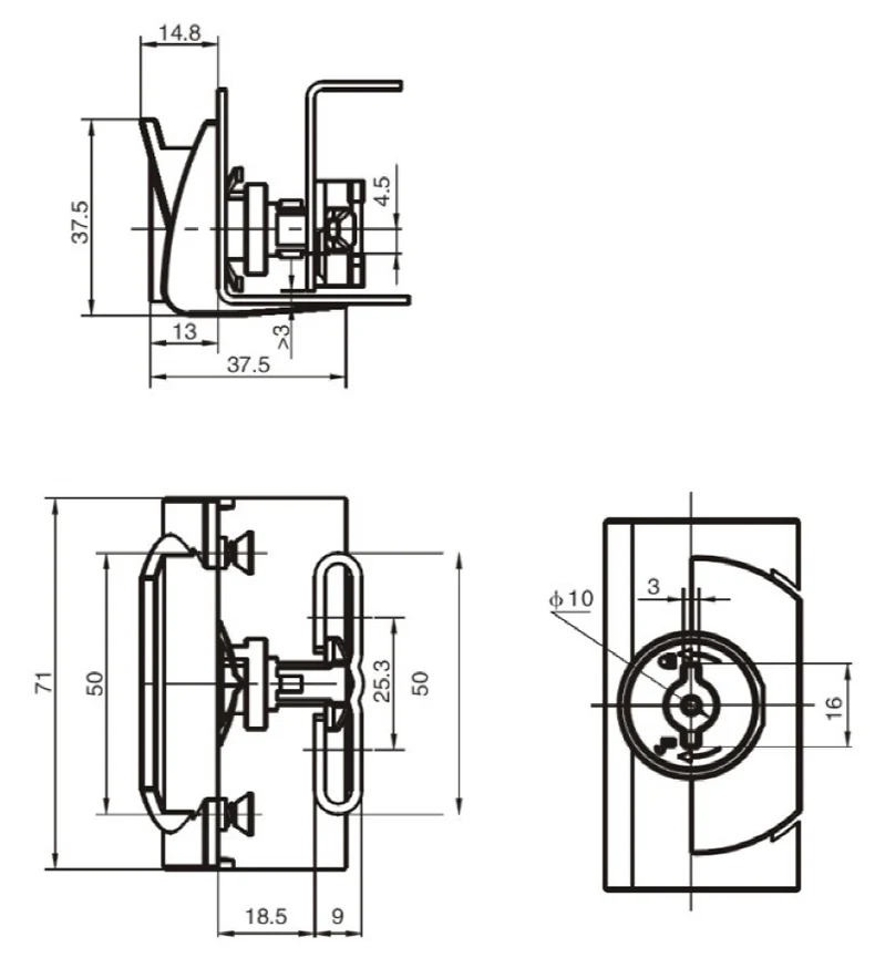 Siemens Electrical Cabinet - Secure with COFIY Latch