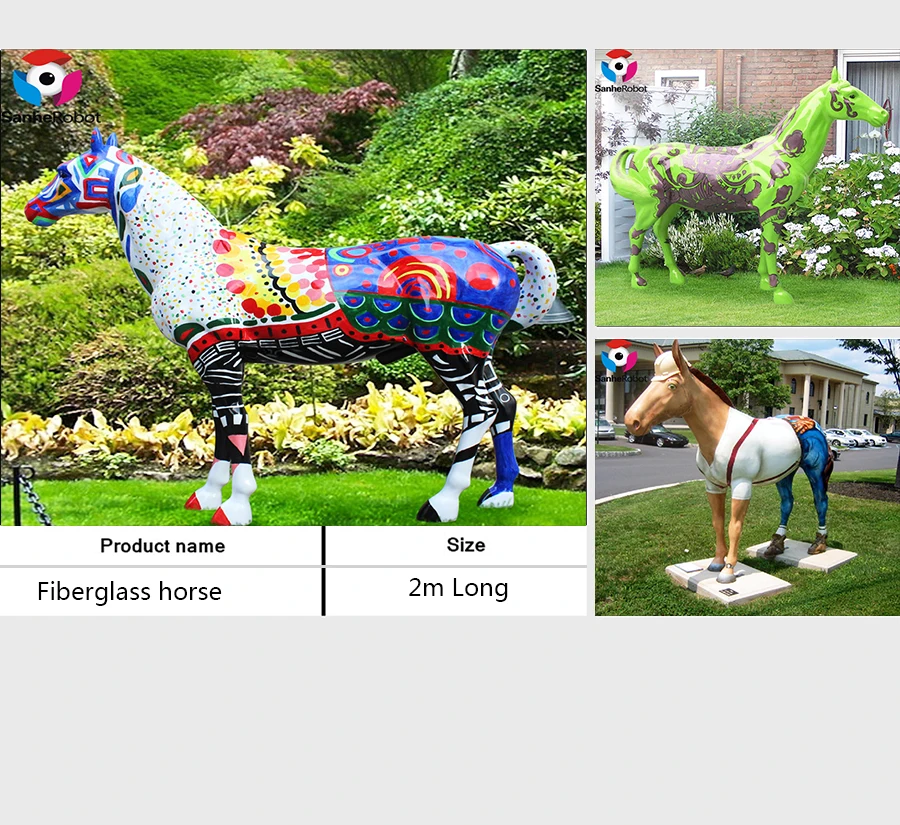 Garden Sculpture - Life Size Fiberglass Animal Statues