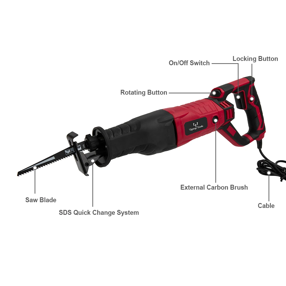 Alibaba.com: 220V Electric Reciprocating Saw with Variable Speed and ...