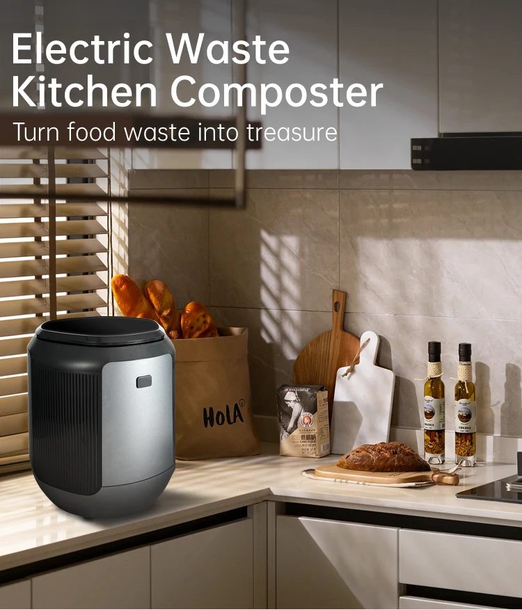 4.2L Smart Waste Kitchen Composter - Self Cleaning & Efficient