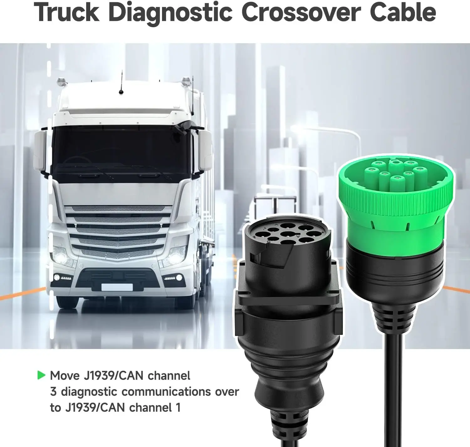 Can 3 Pin Adapter Connector Cable For Diagnostic Scanner Fcar F7s ...