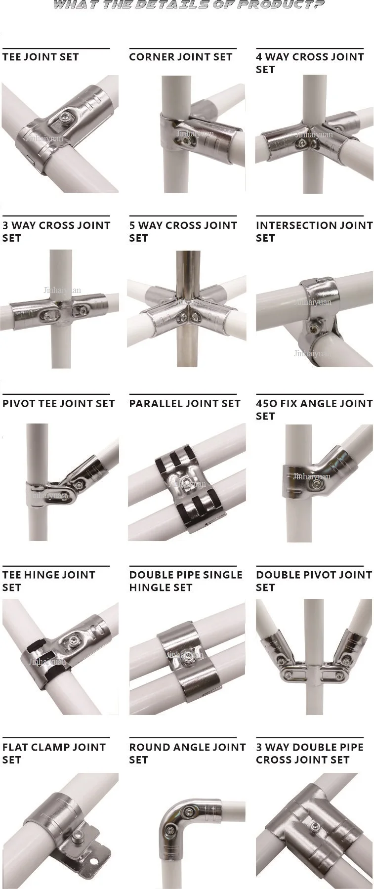 Industrial Lean Pipe Clamp 28mm Lean Tube Connector T Connector Lean Hj ...