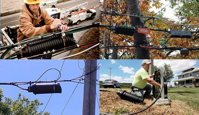 Ftth 288f Fiber Access Terminal Closure Outdoor Wall Mounted Ip68 Fiber ...