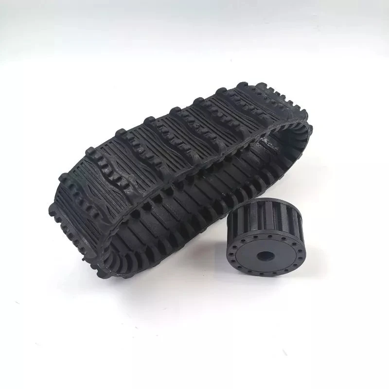 Robot Track 100x20x76 For Unmanned Ground Vehicle Ugv Robots,Both ...