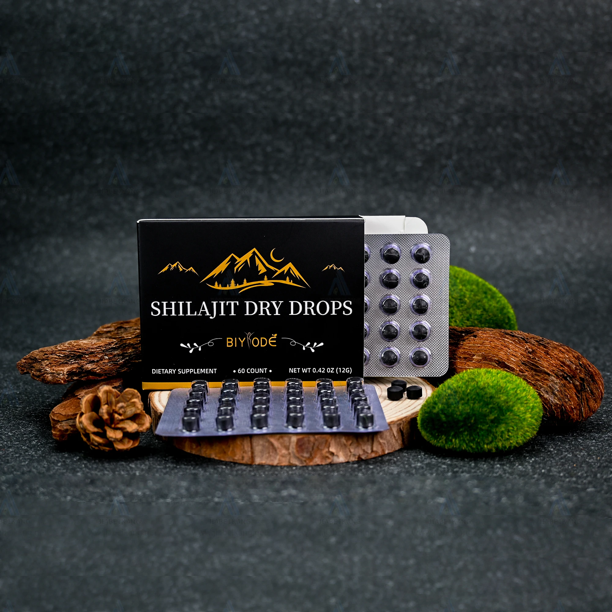 Gmp Factory Wholesale Custom Oem Himalayan Shilajit Pills Tablets - Buy Shilajit Tablets ...