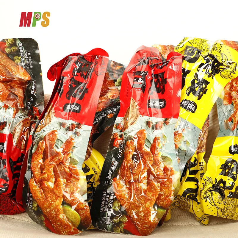 Leisure Snacks Vacuum Packed Chicken Food Pickled Pepper Chicken Feet ...