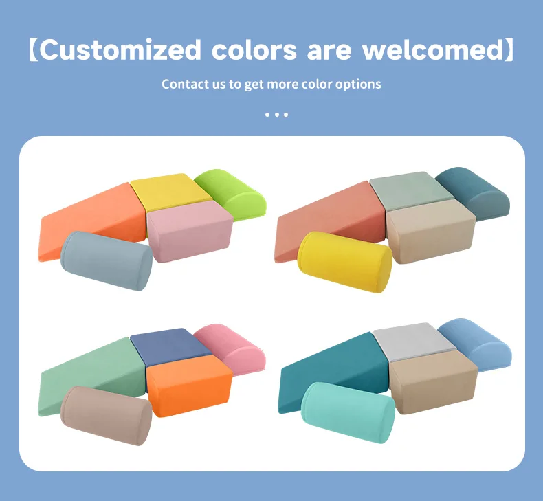 Custom Design Stackable Soft Play Blocks Set - Indoor Stacking Block ...