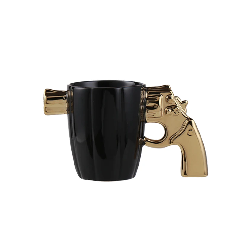 3D Gun Handle Mug - Unique Gift for Halloween & Parties