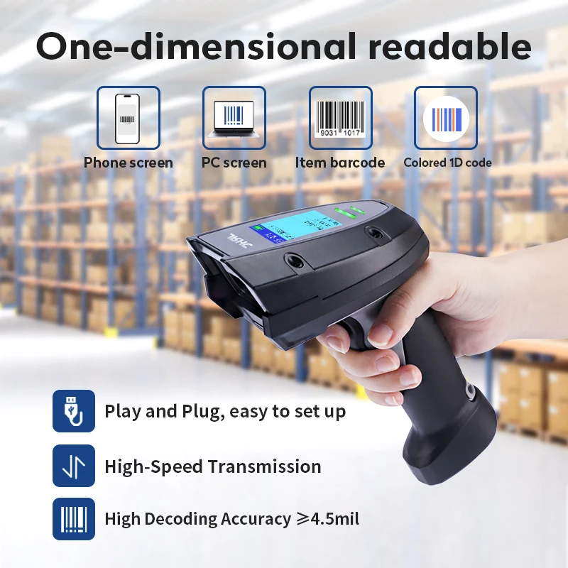 Jr 2023 New Wireless Laser Barcode Scanner Sl3678-lwp Industrial Design ...