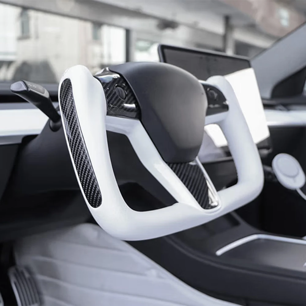Carbar Yoke Steering Wheel for Tesla Model 3 & Model Y