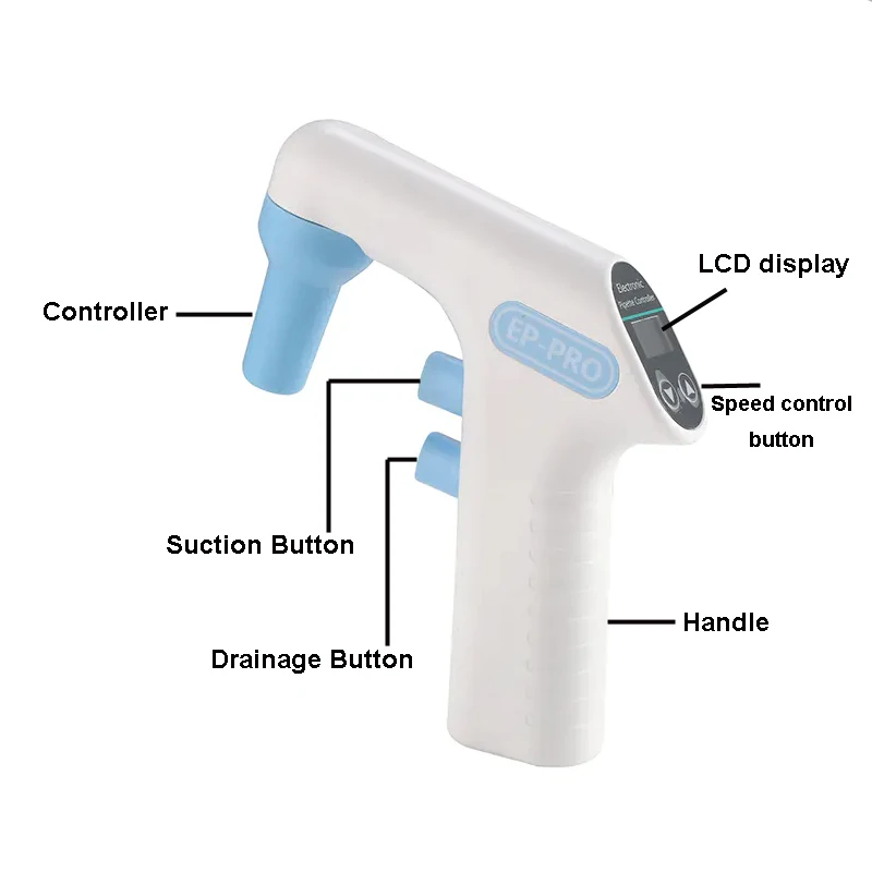 Lab Levo Plus Automatic Electric Pipette Controller 0.1-100ml ...