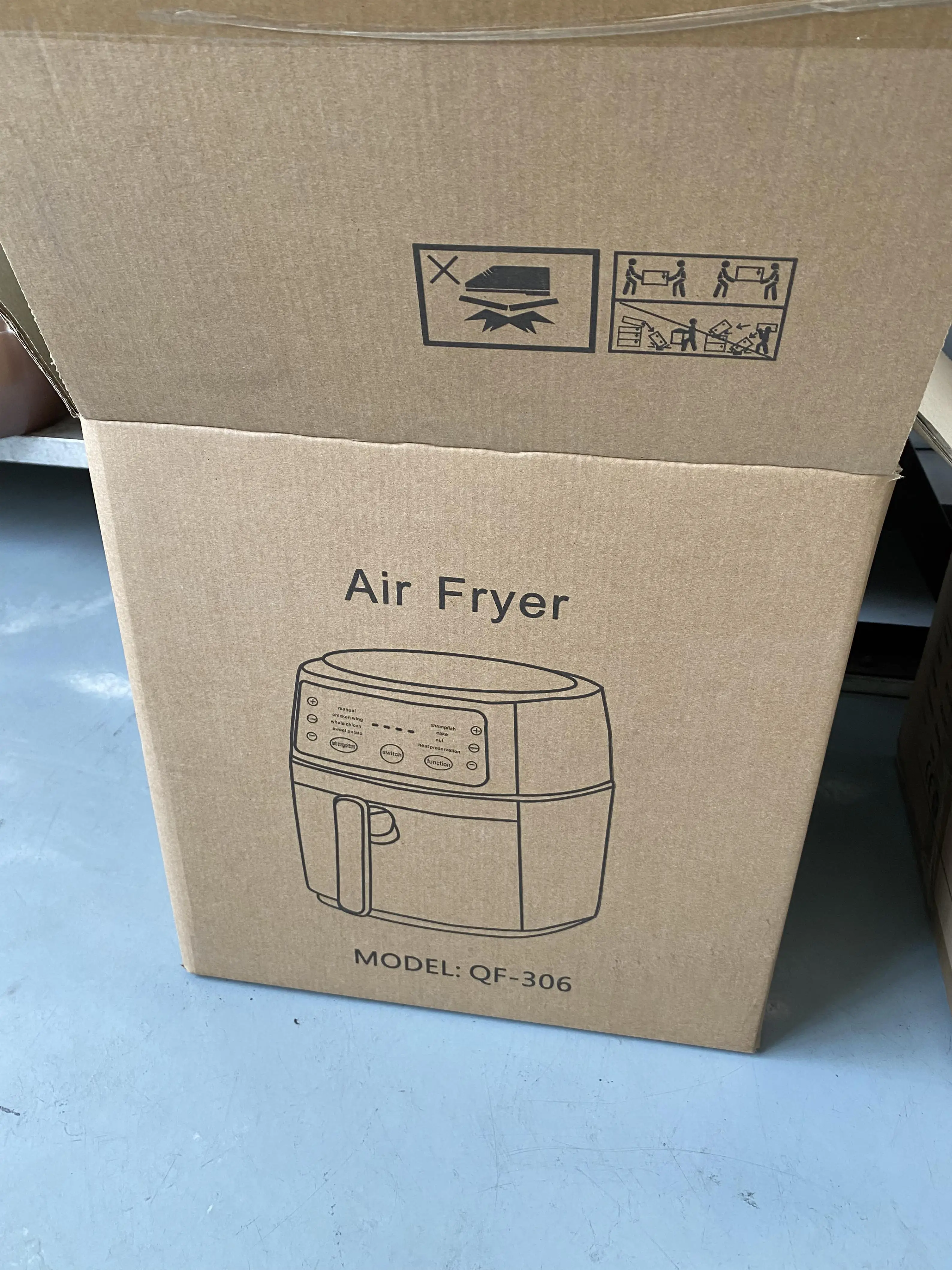 Countertop Airfrye R Oven English June Silver Crest Air Fryer 8l ...