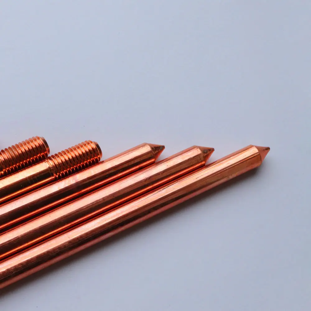 Copper Clad Steel Ground Rod For Lightning Protection System - Buy ...