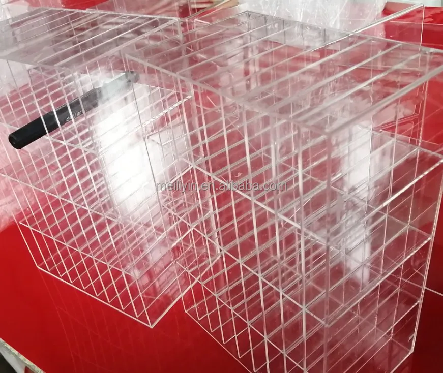 Clear Acrylic Display Racks - Ideal for Art Marker Storage
