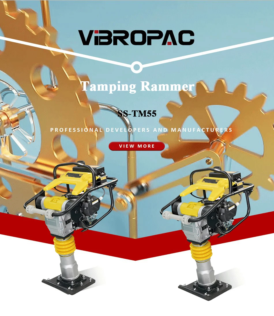Hand-held Vibration Rammer Earth-moving Compacting Machine diesel ...
